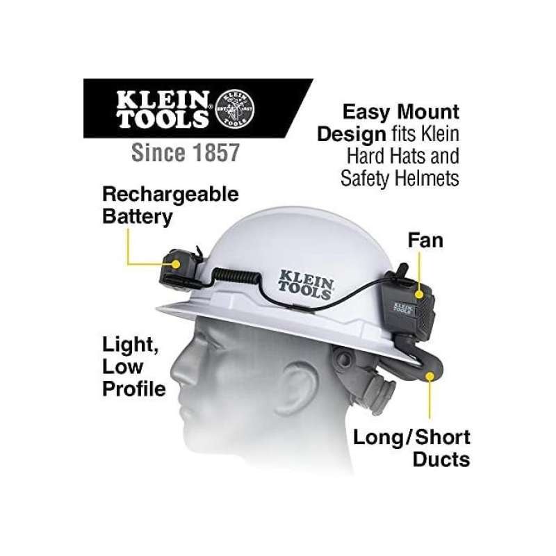Jual Klein Tools 60155 Portable Cooling Fan Hard Hats And Safety ...