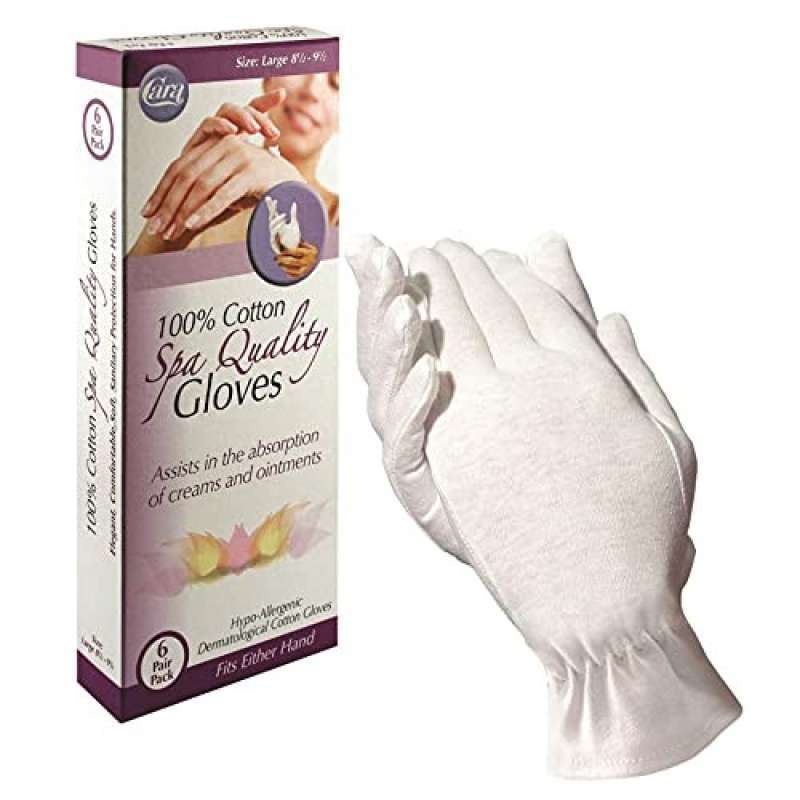 Jual Cara Deluxe Moisturizing Eczema Premium Cotton Gloves, Medium Di ...