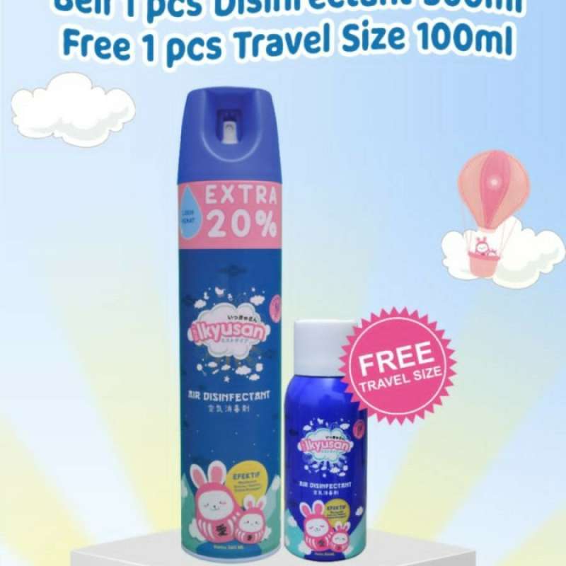 Jual Ikyusan Air Disinfectant 360ml+100ml Di Seller Aghanim - Cengkareng Timur, Kota Jakarta ...