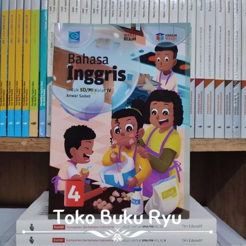 Promo Buku Bahasa Inggris Kelas 4 Sd Grafindo Kurikulum Merdeka Diskon 23% Di Seller Zawaru ...