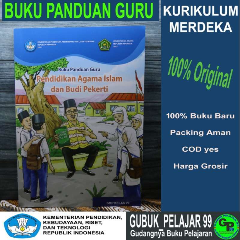 Promo Buku Guru Agama Islam Smp Kelas 7 Kurikulum Merdeka Kemdikbudristek Diskon 23% Di Seller ...