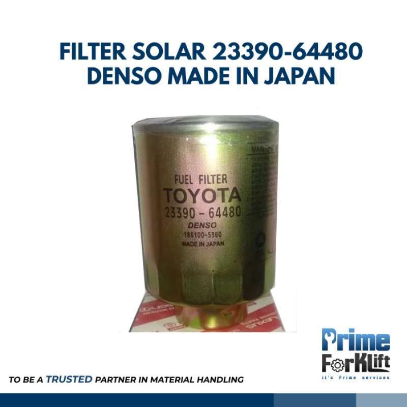 Jual Filter Solar Forklift Toyota Merk Denso 23390-76001-71 Di Seller ...