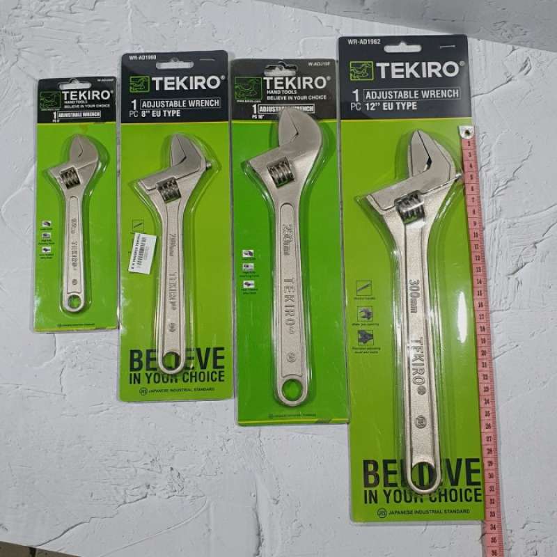 Jual Kunci Inggris Tekiro-adjustable Wrench Tekiro - 8 Inch Di Seller ...