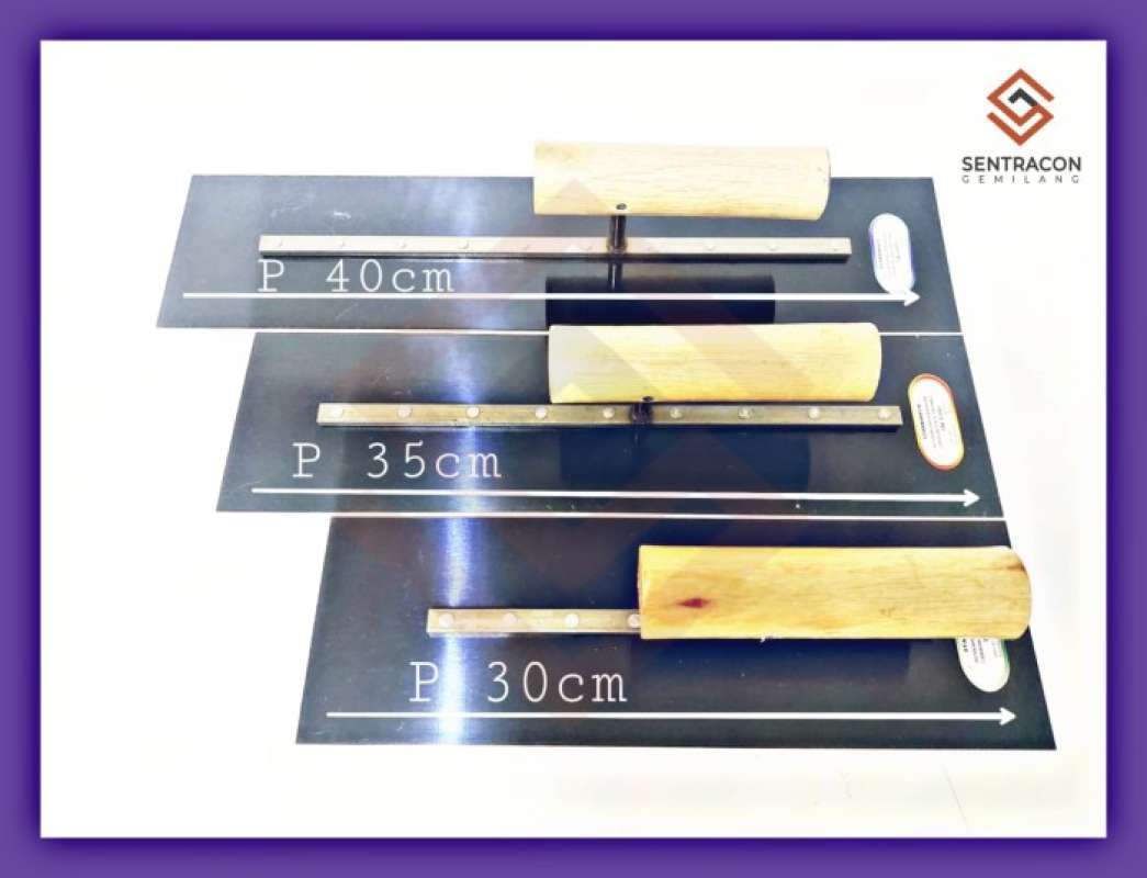 Jual Trowel Baja / Raskam / Roskam Flat 35cm - Alat Acian Tembok ...
