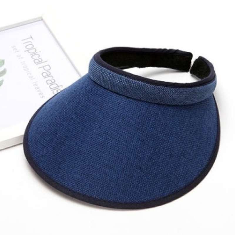 Promo Topi Pantai Jerami Super Lebar Besar Lipat Pita Anyam Import ...