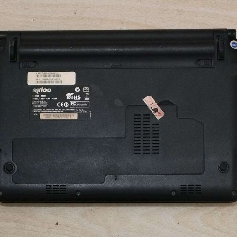 Promo Notebook Axioo Pico W217cu/cjm Intel Atom N2600 Ddr3 Minus Batre ...