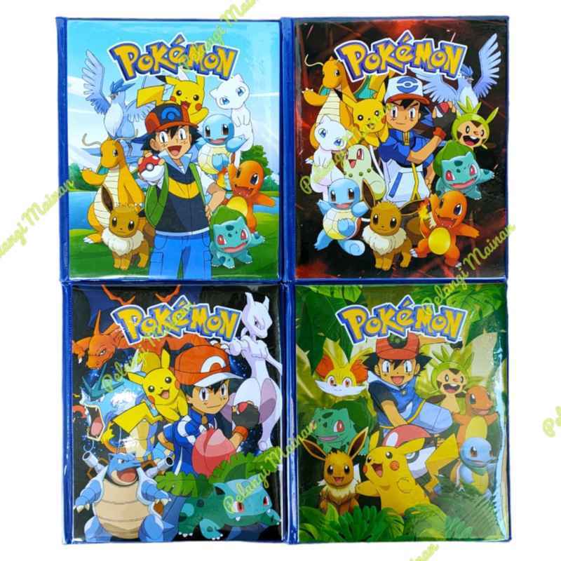 Promo Album Kartu Trading Card Pokemon Naruto Animal Kaiser Ultraman ...