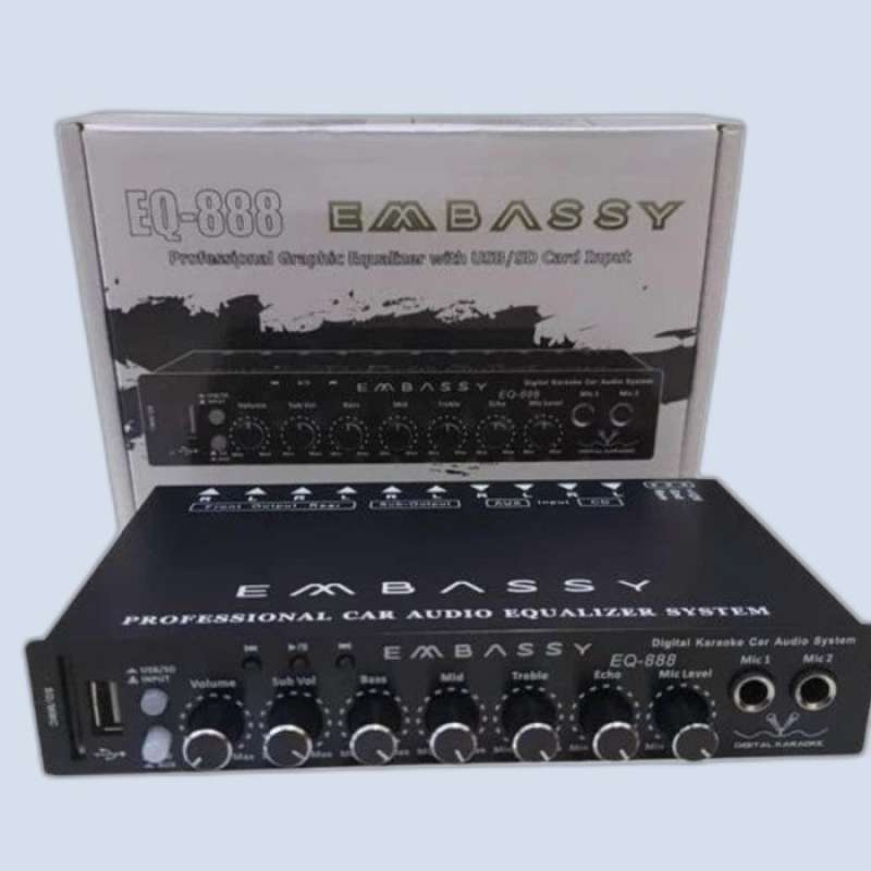 Jual Preamp Parametrik Embassy Eq-888 Usb Mic Bluetooth Di Seller Move ...