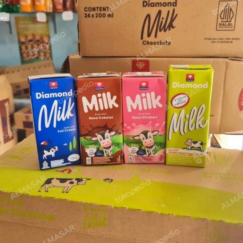 Jual Diamond Uht 200ml - Strawberi Di Seller Almasar - Cawang, Kota ...