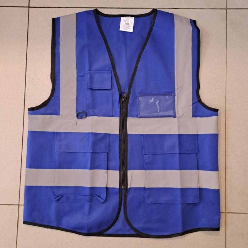 Promo Rompi Safety Proyek K3/rompi Safety Vest/rompi Proyek Biru/rompi ...