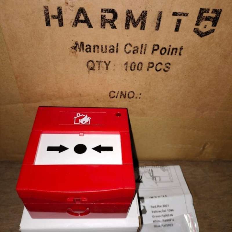 Jual Fire Alarm Manual Call Point Merk Harmit Di Seller Shin Store ...