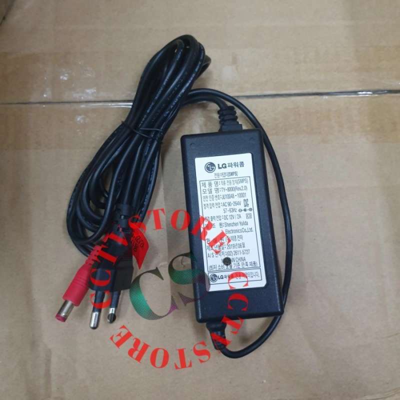 Jual Adaptor Cctv 2a Real Adaptor 2a 12v Adaptor Hikvision Adaptor Dvr ...