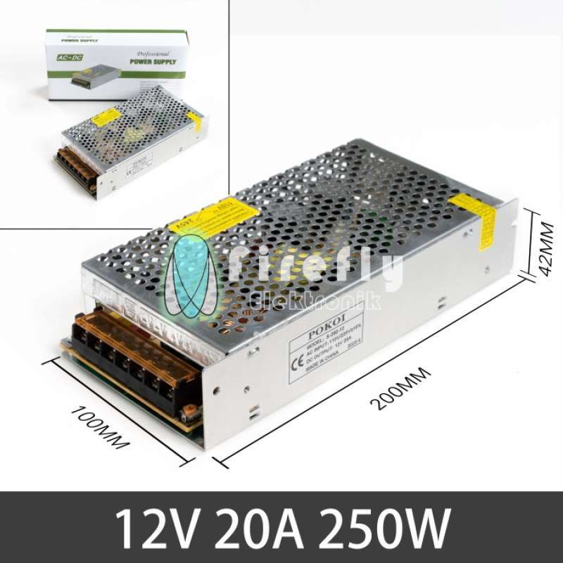 Jual Trafo Adaptor (adaptor Besi) Power Supply 12v Power Supply Switching - 12v 33a 400w Di ...