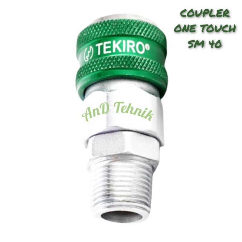 Jual Tekiro Kopler Angin / Air Quick Coupler One Touch Sm40 / 40sm Di ...