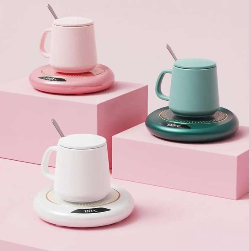 Jual Feered Tatakan Gelas Pemanas Coffee Cup Warmer Heating Pad M308 ...