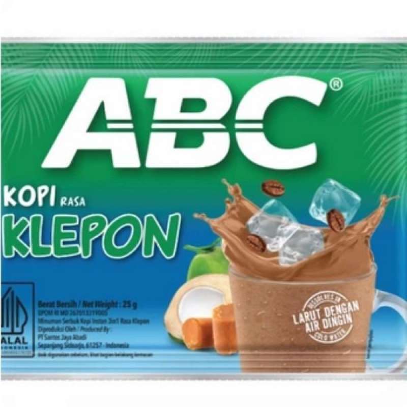 Jual Kopi Abc Klepon Abc Mocca Abc Kopi Susu Abc Kopi Renteng/kopi Abc ...