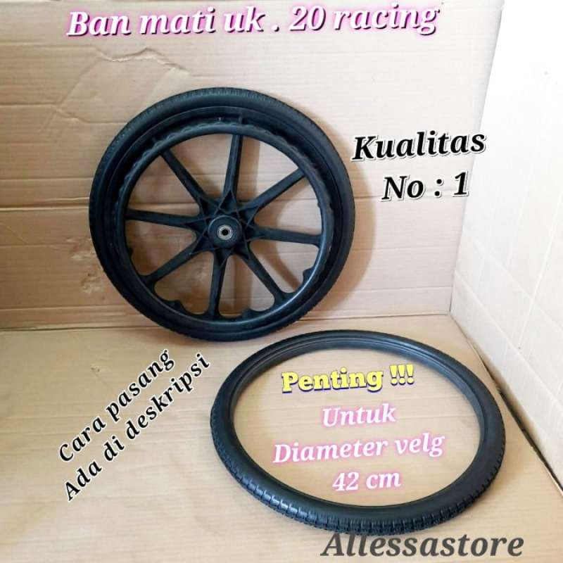 Promo Ban Mati Kursi Roda Ukuran 20 Racing Untuk Diameter Velg 42 Cm ...