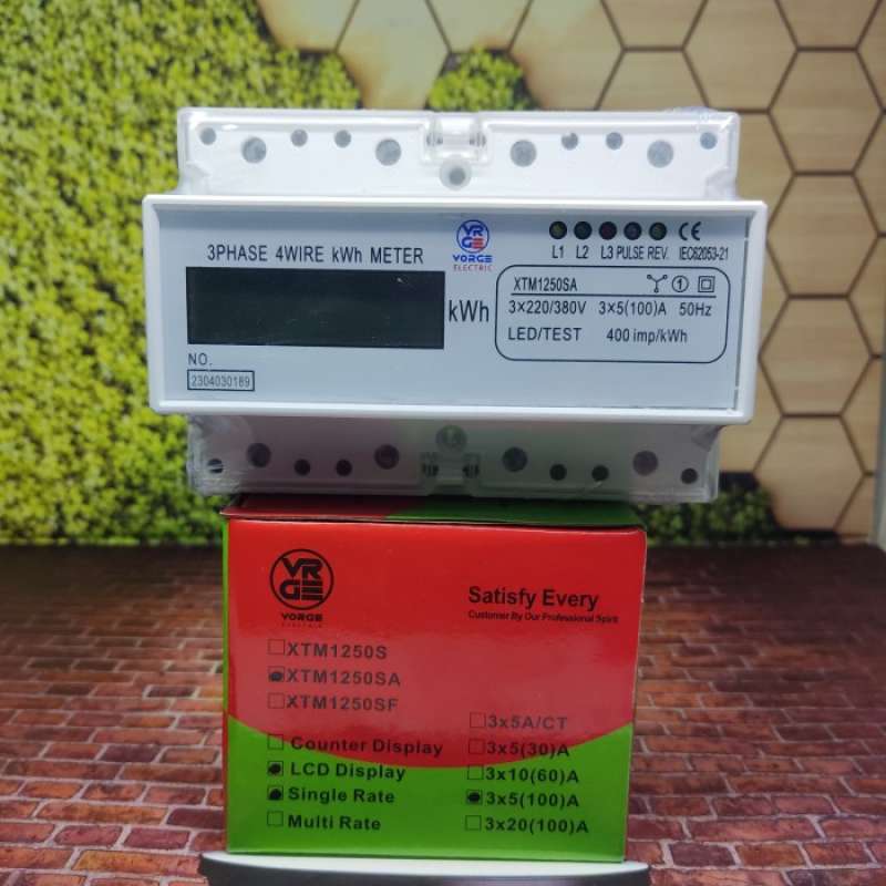 Jual Kwh Meter 3 Phase Digital/kwh Meter 3phase Digital Fort Ct ...