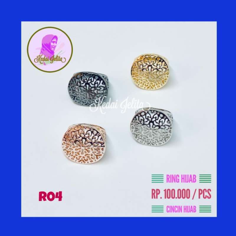 Jual Kedai Jelita - Ring Hijab Jilbab Turki R04 - Rose Gold Di Seller Aghanim - Cengkareng Timur ...