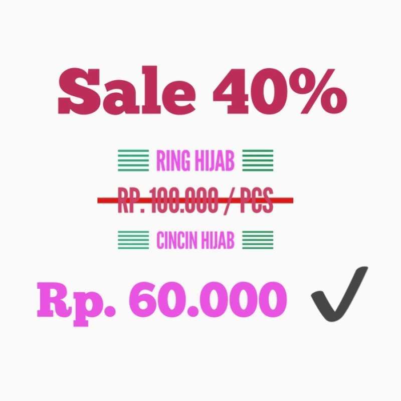 Jual Kedai Jelita - Ring Hijab Jilbab Turki R04 - Rose Gold Di Seller Aghanim - Cengkareng Timur ...