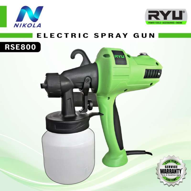 Jual Ryu Rse800 Electric Spray Gun Mesin Semprot Cat Listrik Rse 800 Di ...