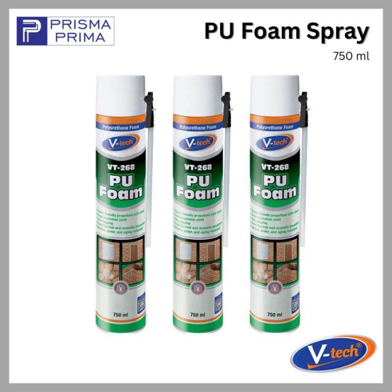 Jual V-tech Pu Polyurethane Foam Busa Spray Sealant Semprot Sika Boom Di Seller Shin Store ...