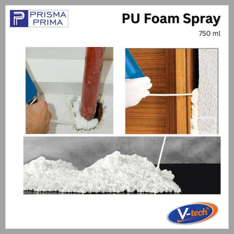 Jual V-tech Pu Polyurethane Foam Busa Spray Sealant Semprot Sika Boom ...