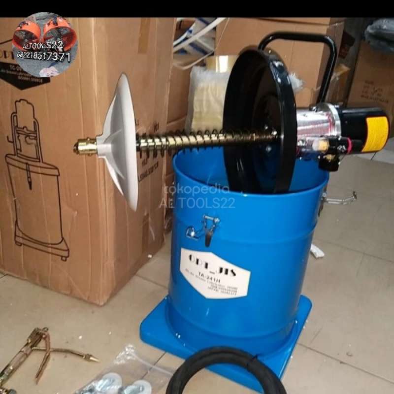Promo Pompa Gemuk Angin 15 Liter Taiwan/air Grease Lubricator 15l ...