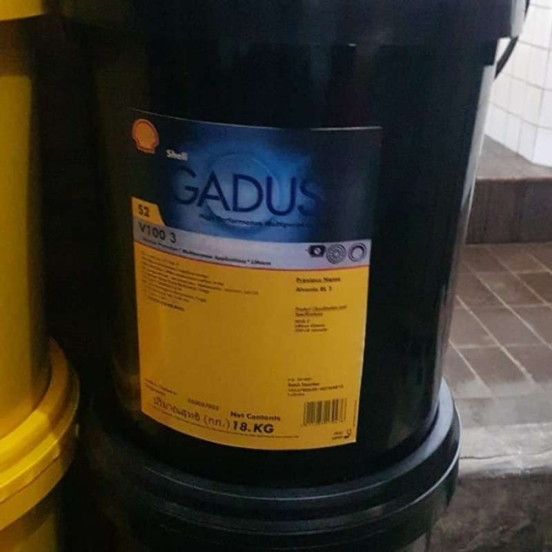 Promo Shell Gadus S2 V100 3 Pail 18 Kg Terbaik Diskon 7% Di Seller ...