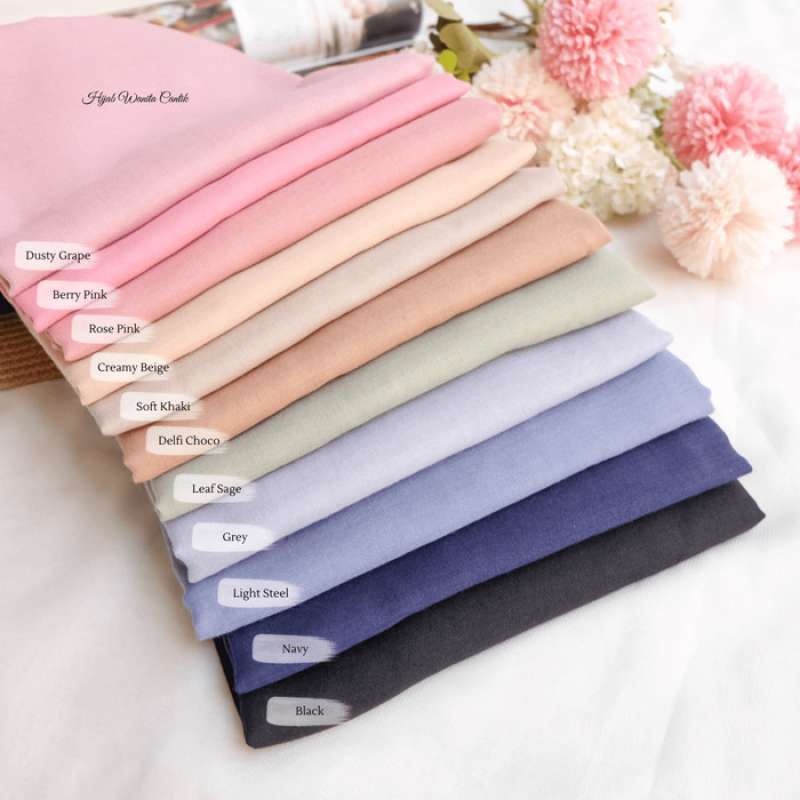Jual Hijabwanitacantik - Segiempat Lina Voal | Bahan Easy Voal | Segi ...