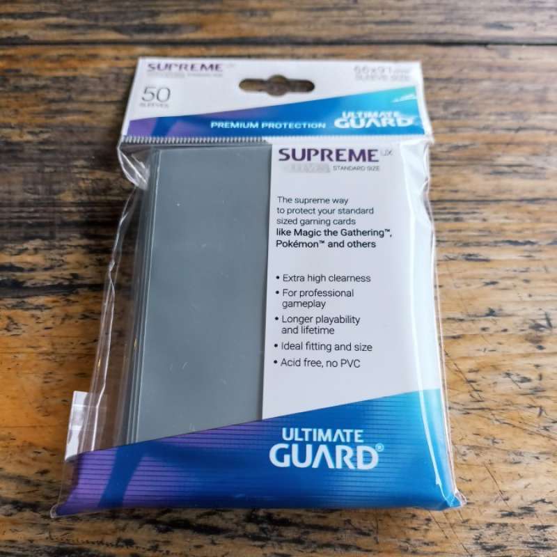 Promo Ultimate Guard Standard Sleeve (isi 50) - Pokemon Tcg, Digimon ...