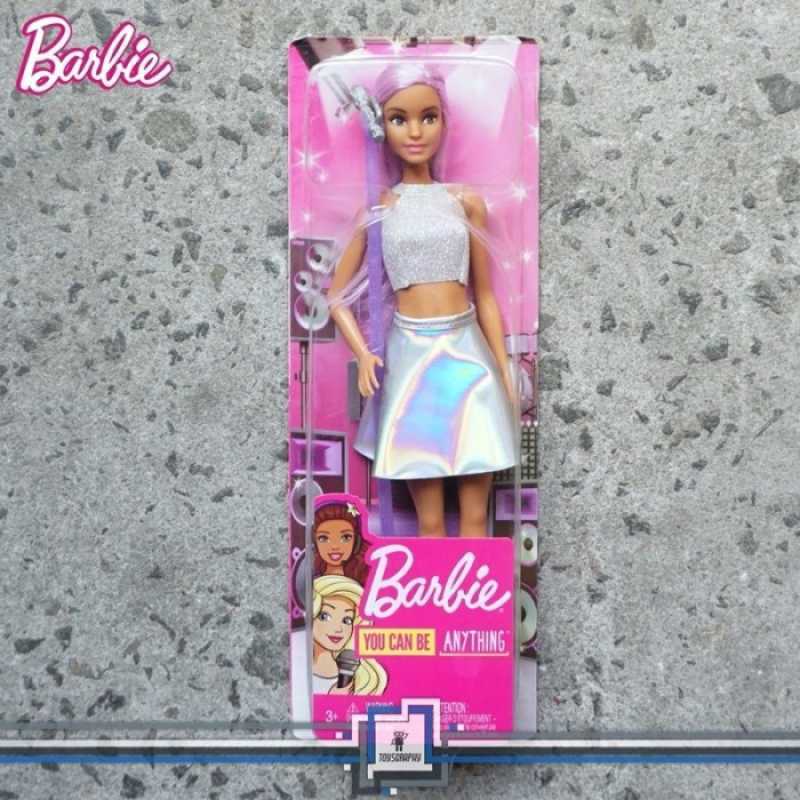 Promo Barbie Pop Star Singer Career Doll Boneka Mattel Diskon 23% Di ...