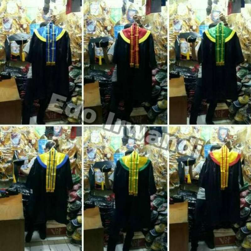 Promo Toga Wisuda Costume Sesuai Warna Yang Minta / Toga Wisuda ...