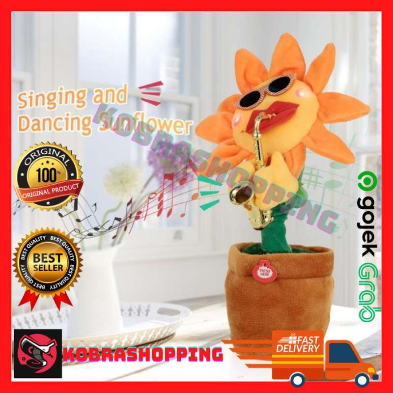 Promo Saxophone Singing Dancing New Mainan Bunga Matahari Sun Diskon 23 ...