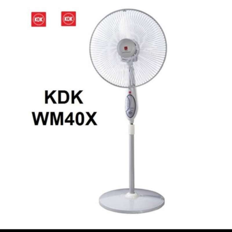 Promo Kdk Wm40x Stand Fan 16inch Wm 40 X Kipas Angin Berdiri Diskon 33% ...