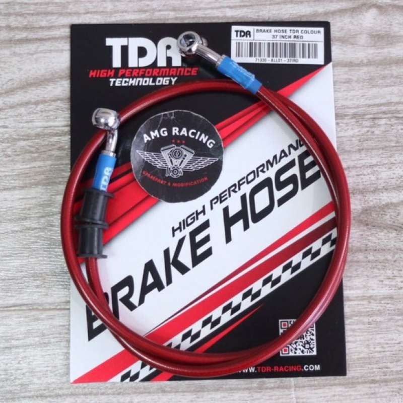 Promo Selang Rem Tdr Racing 37 Inch / 90 Cm Red Terbaru Diskon 45% Di ...