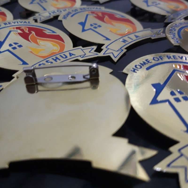 Jual Pin Logo/ Pin Custom/ Pin Rancang/ Pin Grafir/ Pin Kuningan/ Bros ...