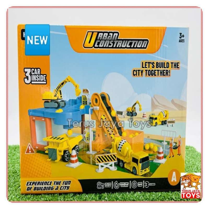 Promo Mainan Mobil Truk Konstruksi Perkotaan - Urban Construction ...