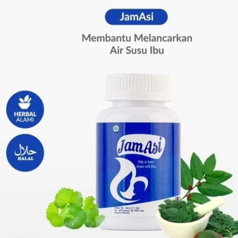 Promo Jamasi Jamu Herbal Kapsul Penambah Kwalitas Asi Memperbanyak Asi ...