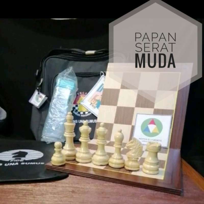 Promo Papan Catur Standar Percasi Buah Catur Kayu - Papan Seratmuda ...