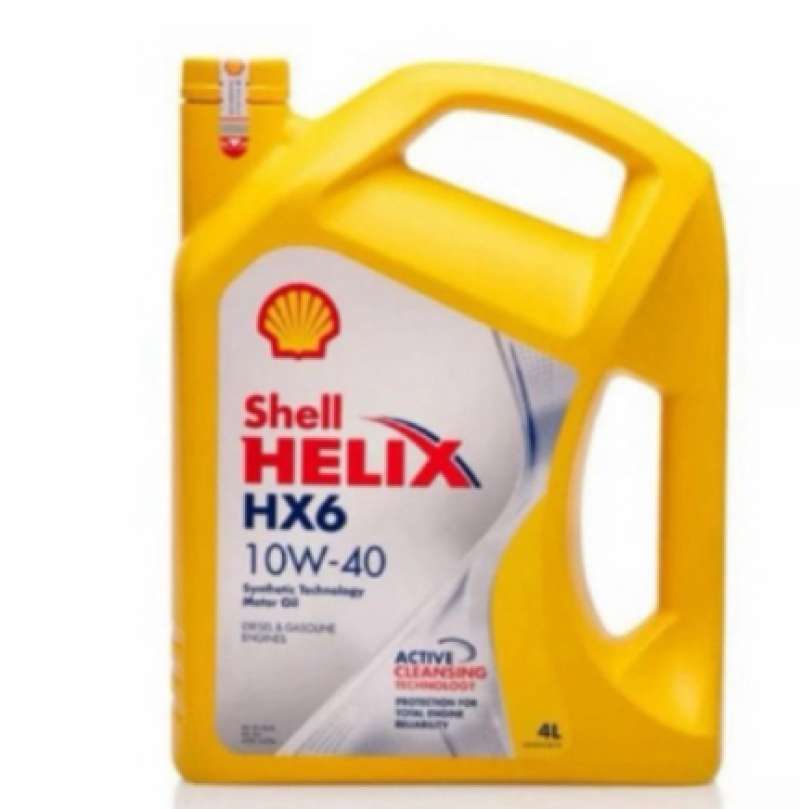 Jual Oli Shell Helix Hx6 4 Liter Oli Mesin Motor Mobil Shell Hx 6 ...