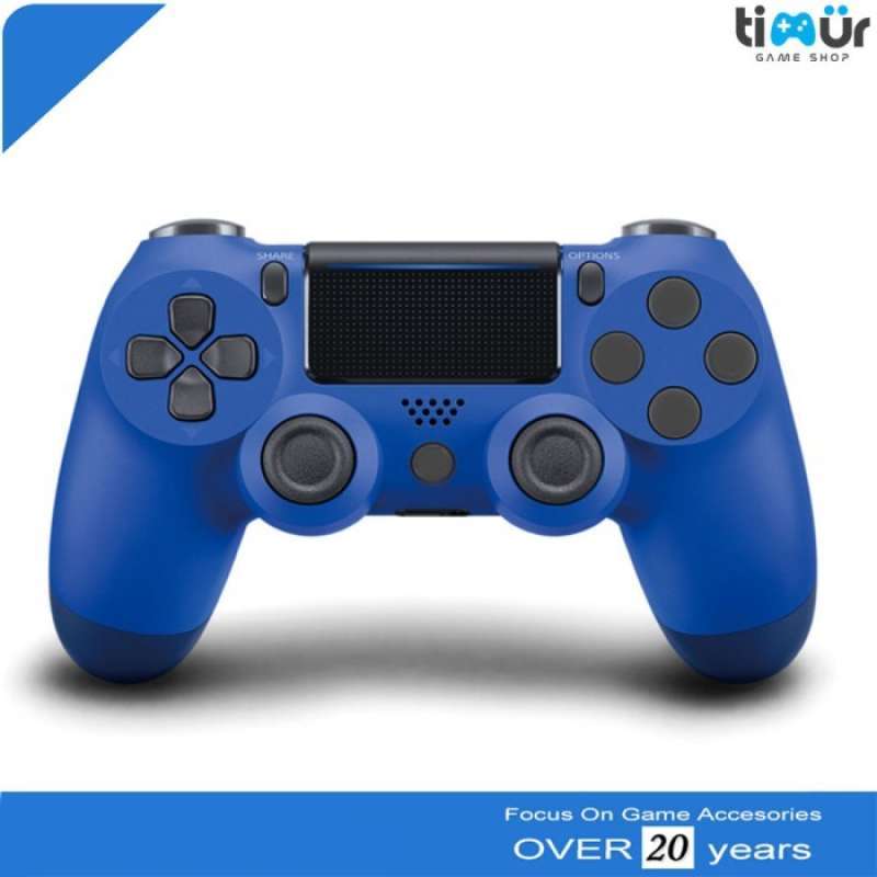 Jual Stick Stik Ps4 Pc Android Ios Wireless Ori Pabrik Op Warna Biru ...