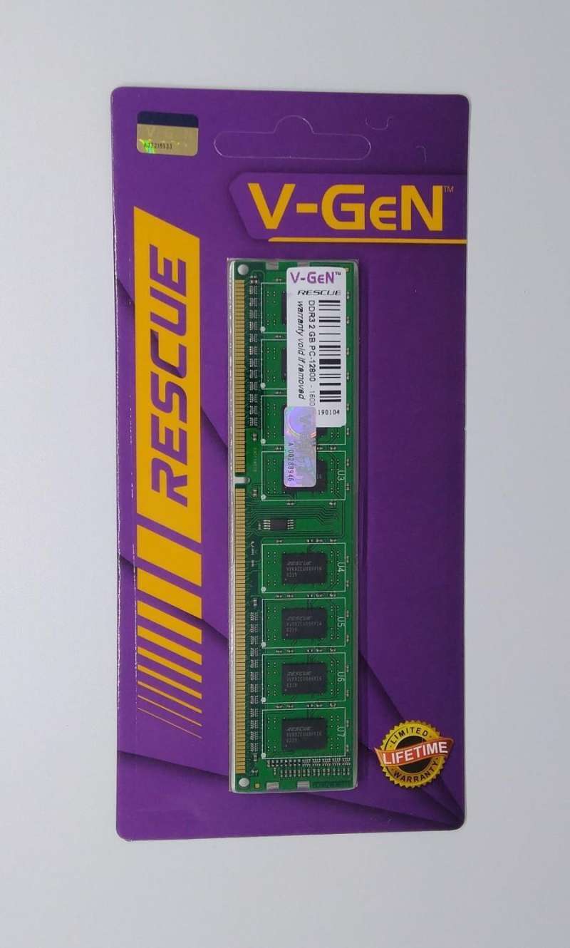 Jual V-gen Ram Ddr3/ddr3l 2gb 12800 Rescue Longdimm - Memory Ram Pc ...