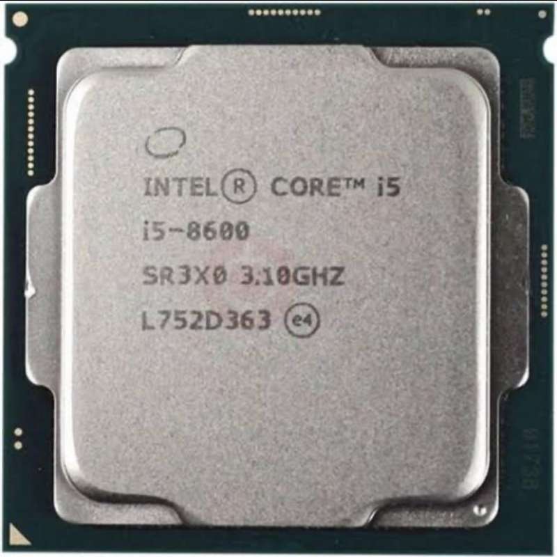 Jual Processor Intel Core I5 8600 Tray + Fan Lga 1151 Di Seller Ssk ...