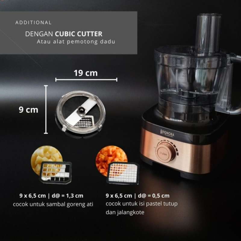 Jual Food Processor Signora Pro Buat Giling Daging Merajang Sayuran ...