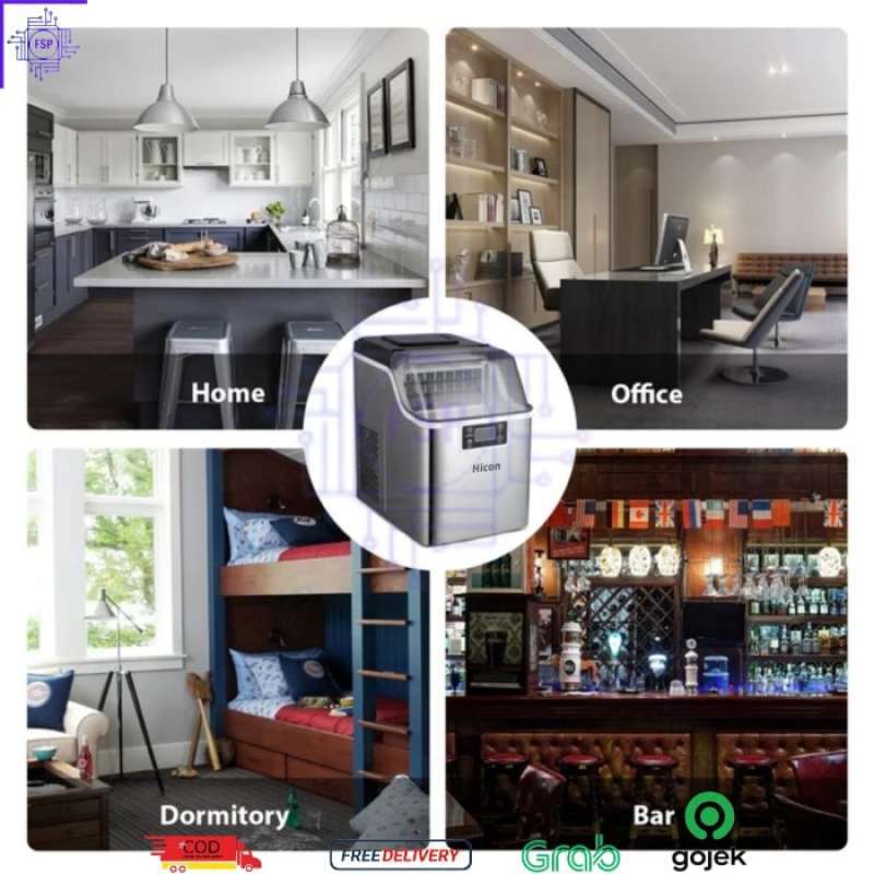 Jual Mesin Pembuat Es Batu Otomatis Cepat Dan Mudah // Ice Maker ...