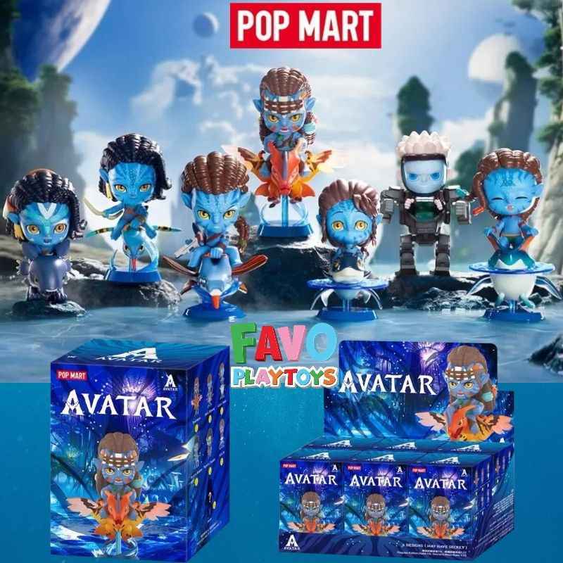 Promo Pop Mart X Avatar Series - Full Set 6 Pcs Blind Box Figure Diskon ...