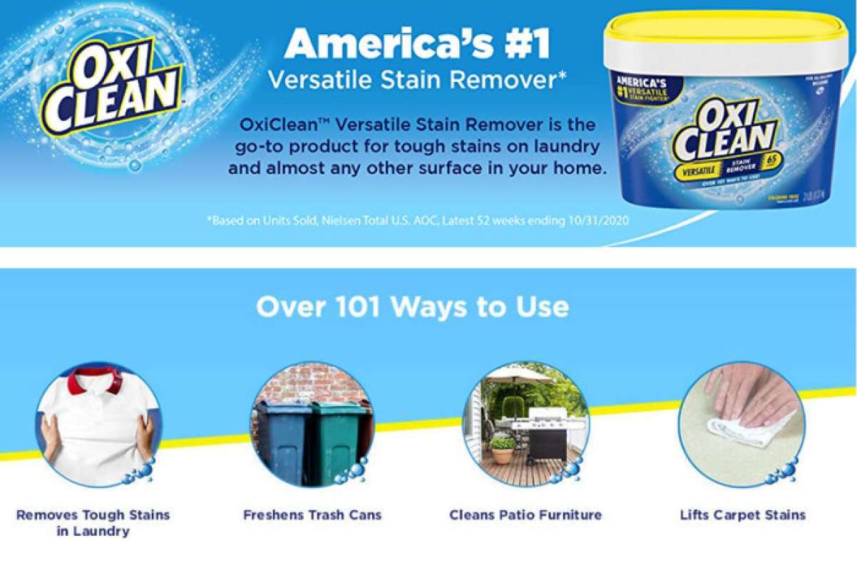 Jual Oxiclean Versatile Stain Remover Powder Laundry Household Carpet ...