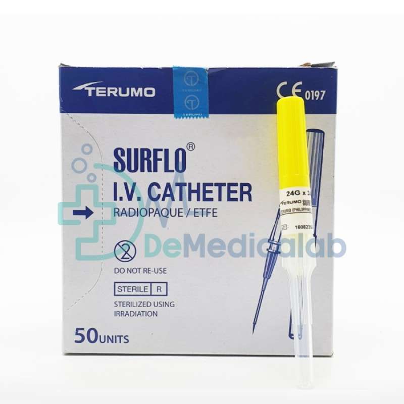 Promo Iv Catheter 24 Terumo / Surflo Terumo / Surflo Iv Catheter Diskon ...