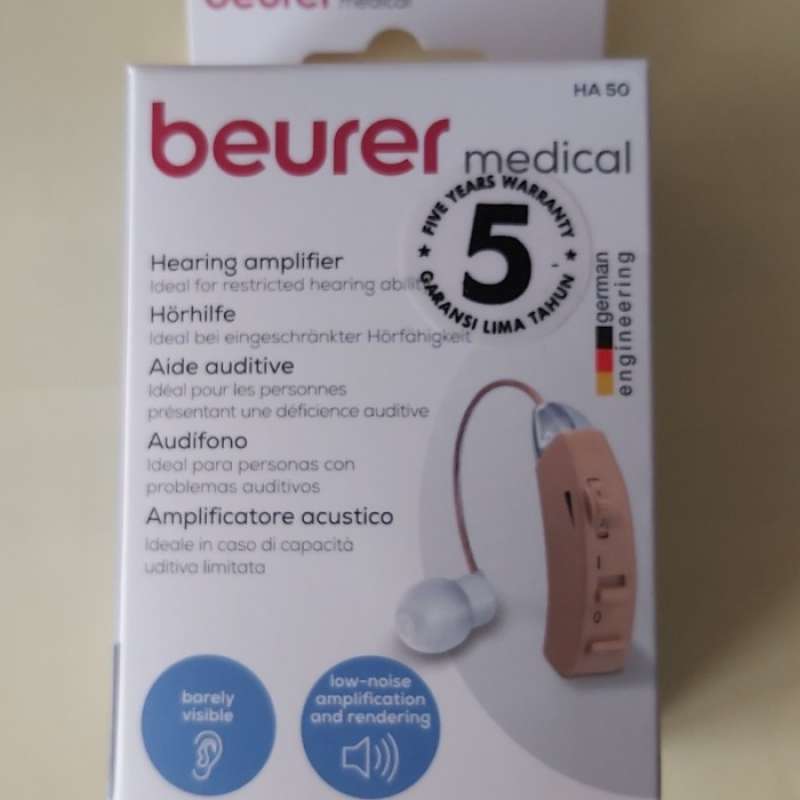 Promo Beurer Ha50 Alat Bantu Dengar Hearing Aid Ha 50 Diskon 23% Di ...